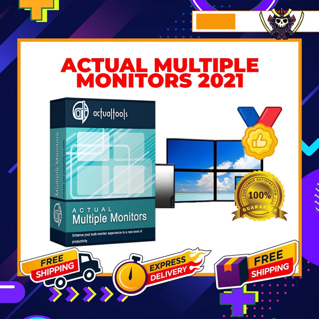 Actual Multiple Monitors 2021 | Activated | Full Version | Lifetime ...