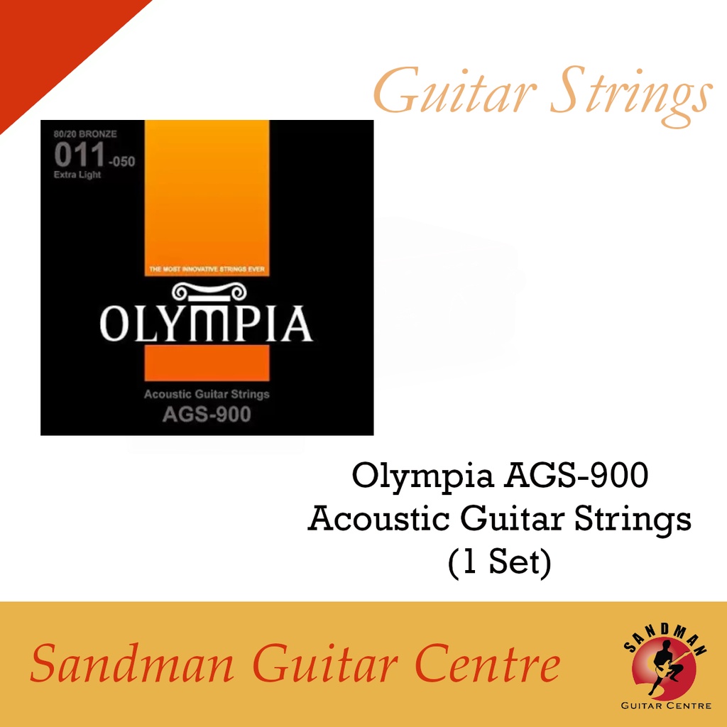 Olympia AGS-900 Acoustic Guitar Strings (1 Set) | Shopee Malaysia