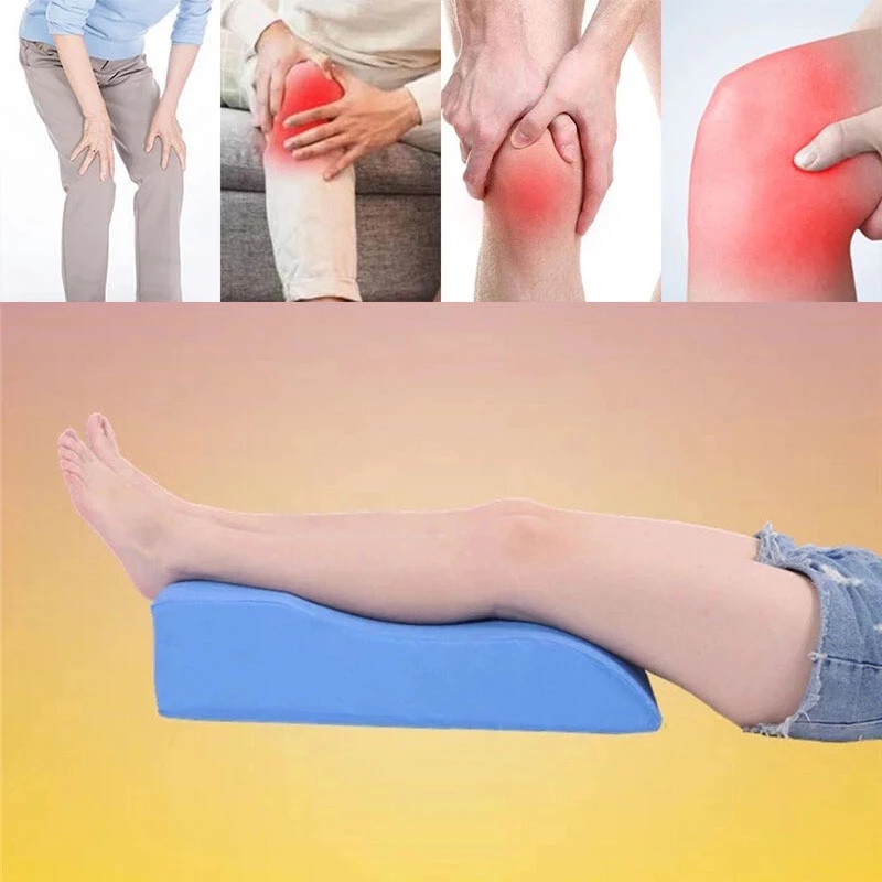 S Shape Sponge Portable Travel Footrest Leg Raiser High Density Sponge ...