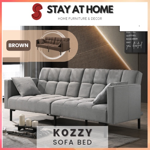 [READY STOCK] STAY KOZZY 4 Seater Sofa Bed Living Room Sofa Ruang Tamu ...
