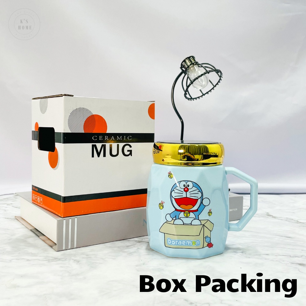 High Quality Ceramic Mirror Mug DORAEMON Design Hot Water Gift Present ...