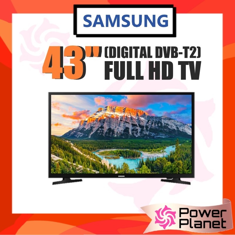 Samsung 43'' N5003 Full HD TV UA43N5003AKXXM ( Digital DVB-T2 ) | Shopee Malaysia