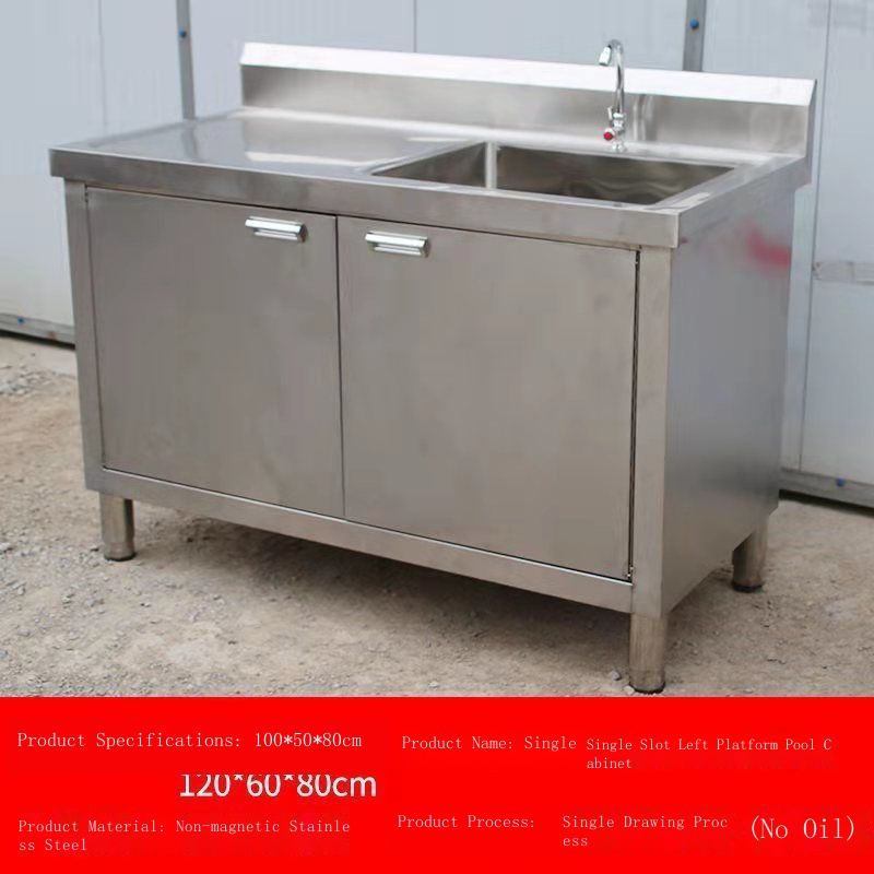 Stainless steel sink cabinets, single and double pool kitchen cabinets ...