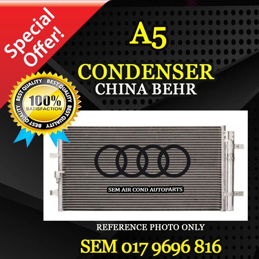 AUDI A5 BEHR CHINA NEW CONDENSER/ KONDENSER (CAR AIRCOND SYSTEM ...