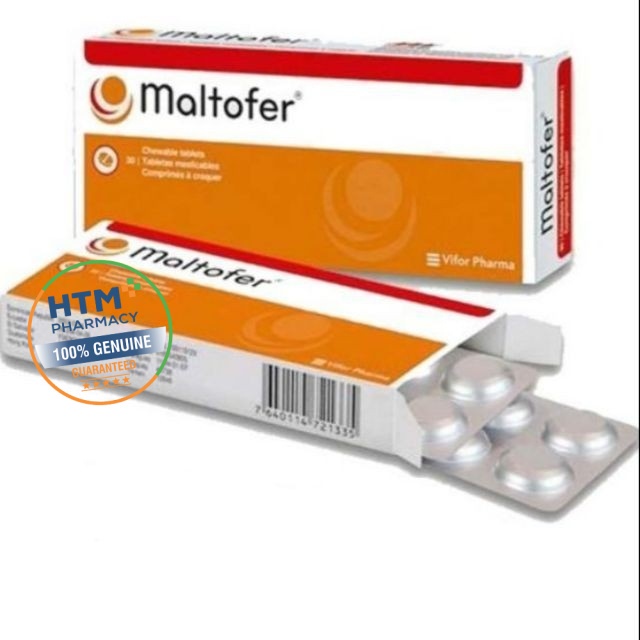 MALTOFER FOL CHEWABLE TAB 30'S (IRON) | Shopee Malaysia