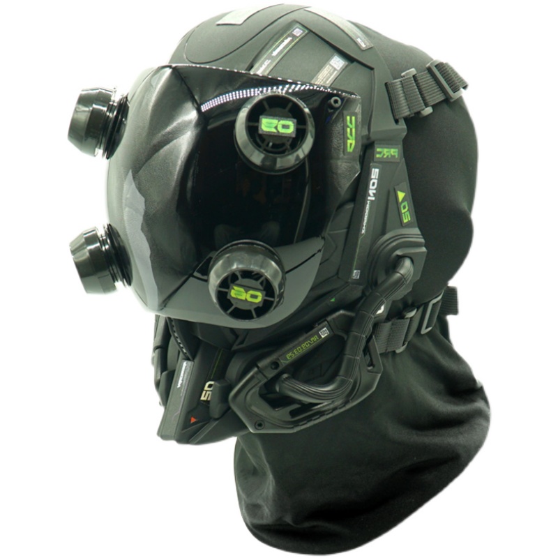Rg Metal Build Side Eva Shogoki Mech Mask Cosplay Props Cyberpunk Masks ...