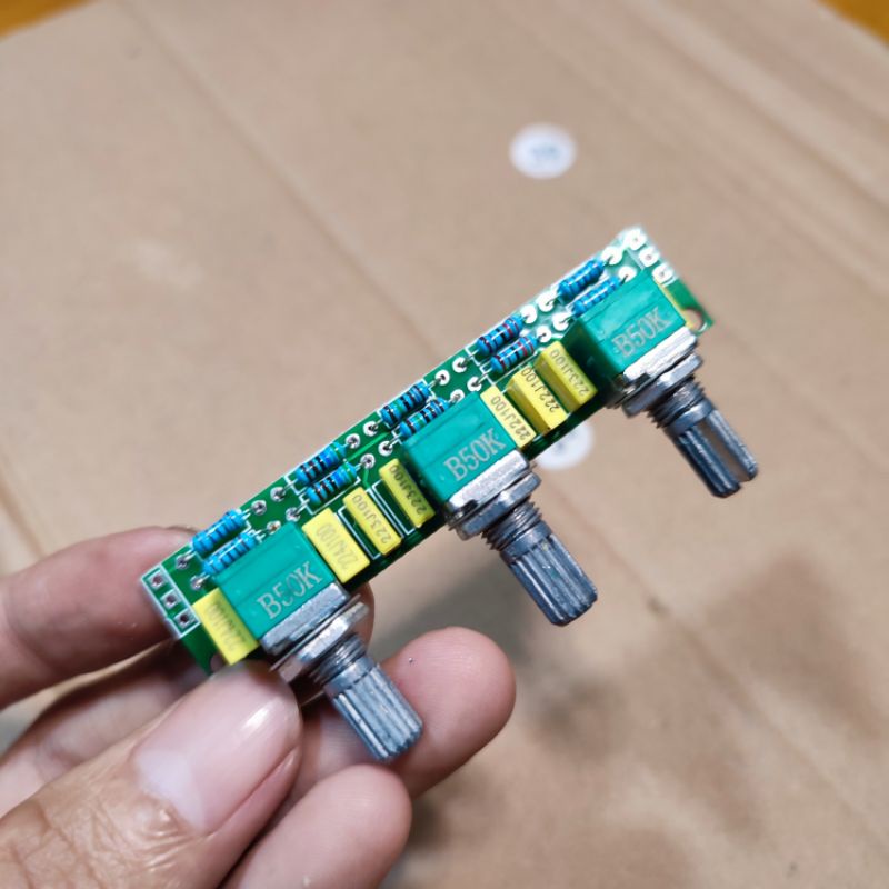 Passive stereo tone control passive tone volume control treble bass ...