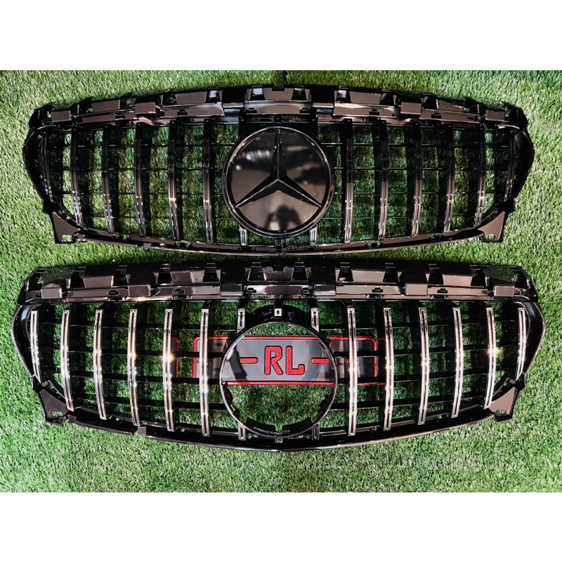 Mercedes Benz w176 A class GT amg a45 front grill grille sarung kidney ...