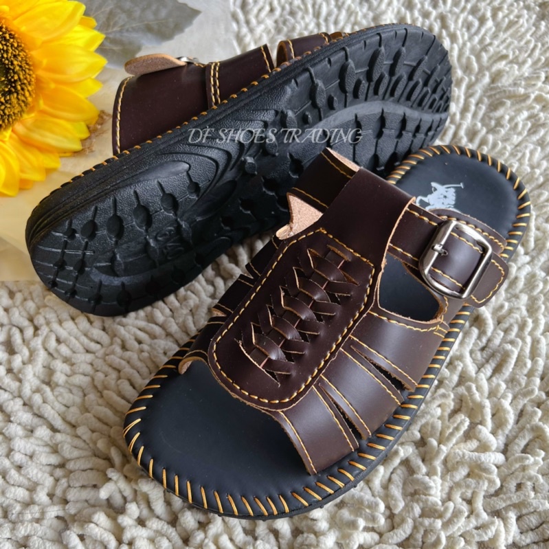 Size6-10 New Polo Men Sandals Slippers Selipar Lelaki 男时装拖鞋 | Shopee ...