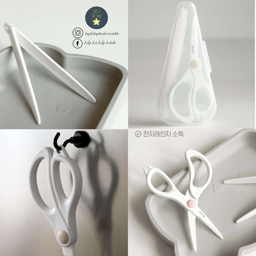 Nprabe ceramic scissors cut Korean cooked food with tongs | Shopee Malaysia