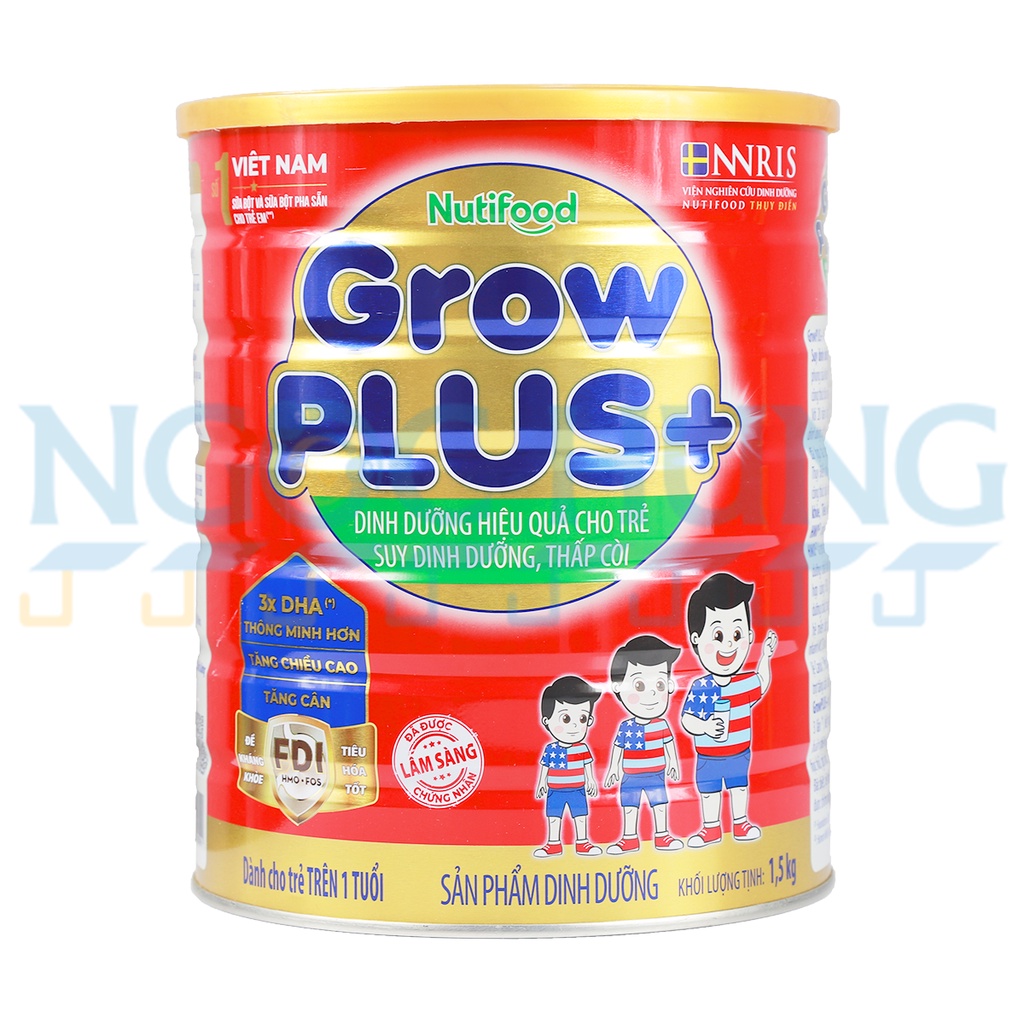 Nutifood Grow Plus Powdered Milk Red 1.5kg | Shopee Malaysia