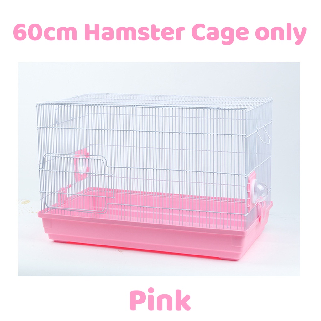 XL Hamster Cage 60x32x38cm Full Set 17cm Hamster Wheel Hamster Water ...