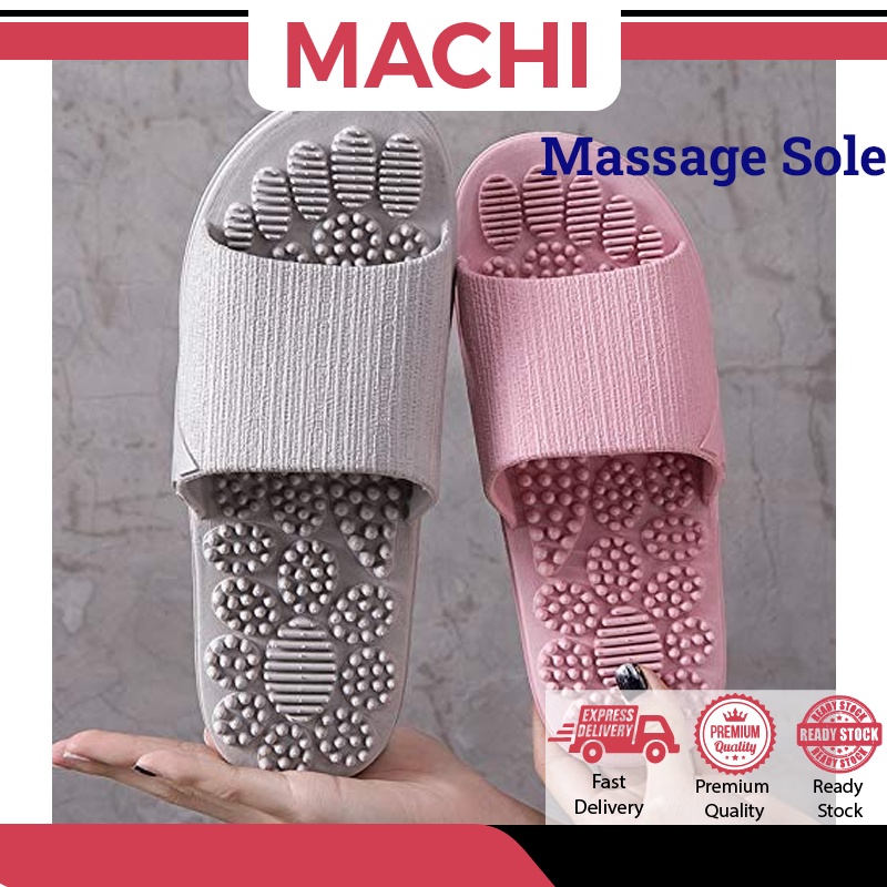 Foot Massage Slipper Selipar Urut Selipar Wanita Selipar Lelaki Slipper ...