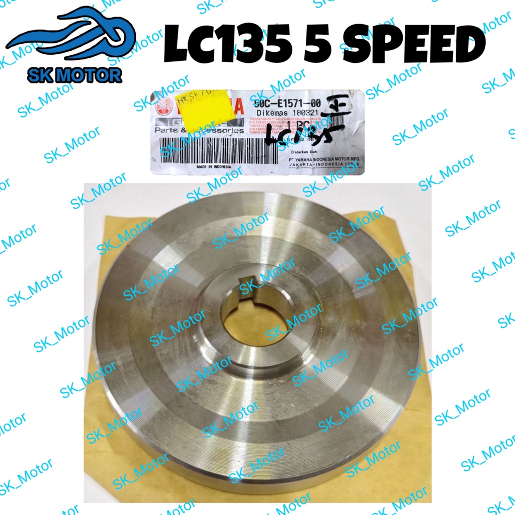 Yamaha LC135 LC 135 5S 5 Speed New Clutch Original Flywheel Engine Crankshaft Balancer 50C-E1571 ...