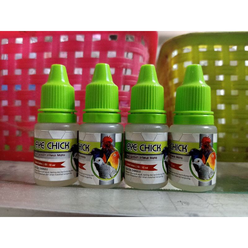 EYE CHICK ( UBAT MATA UNTUK BURUNG/AYAM) | Shopee Malaysia