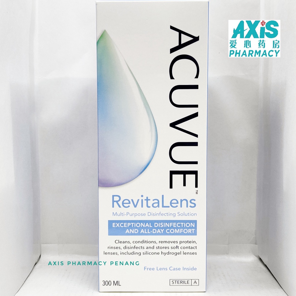 ACUVUE RevitaLens Multi-Purpose Disinfecting Solution 300ml EXP: 05/ ...