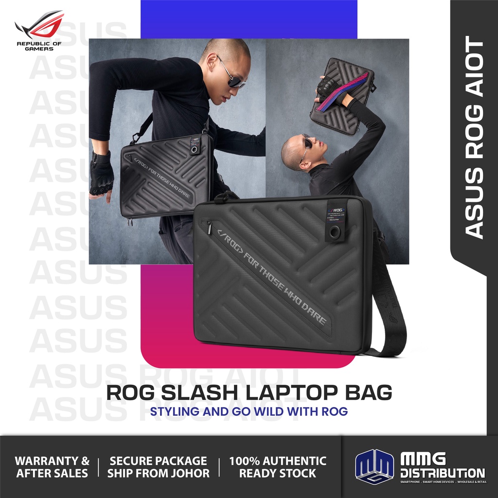 ASUS ROG SLASH Protective LAPTOP BAG (90XB07W0-BSL000) - READY STOCK ...