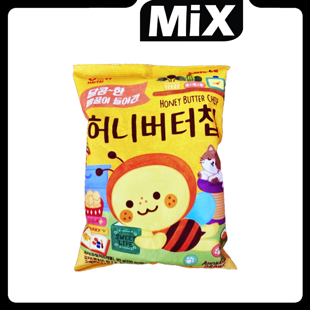 Korean Snack Haitai Calbee Honey Butter Chips 60g MiX BIGBOX | Shopee ...
