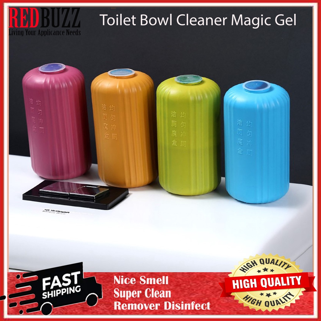 REDBUZZ Colorful Toilet Bowl Cleaner Magic Gel Lavender Automatic Clean ...