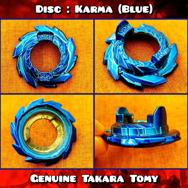 Disc Karma Blue ( For Beyblade Takara Tomy ) | Shopee Malaysia