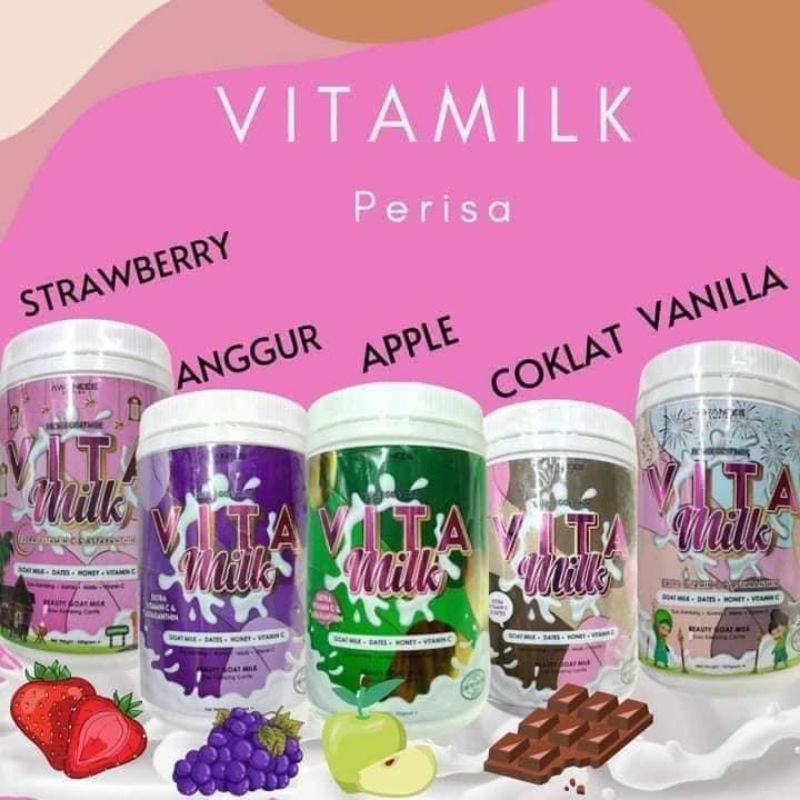 🔥VITAMILK BOOSTER STRAWBERRY / VANILLA / CHOCOLATE ORIGINAL 💯 | Shopee ...