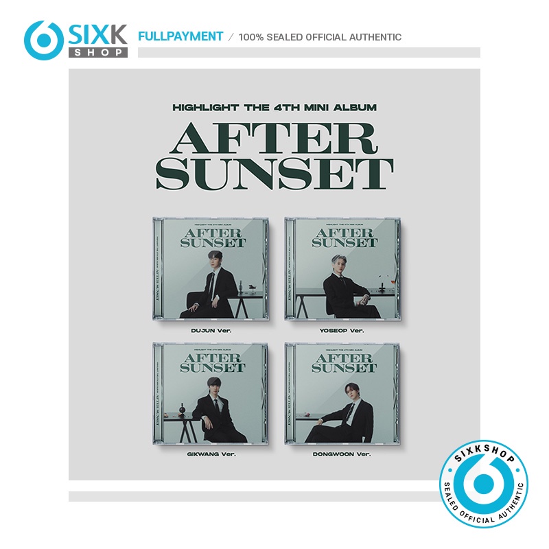 (Jewel ver) HIGHLIGHT - 4th Mini Album AFTER SUNSET | Shopee Malaysia