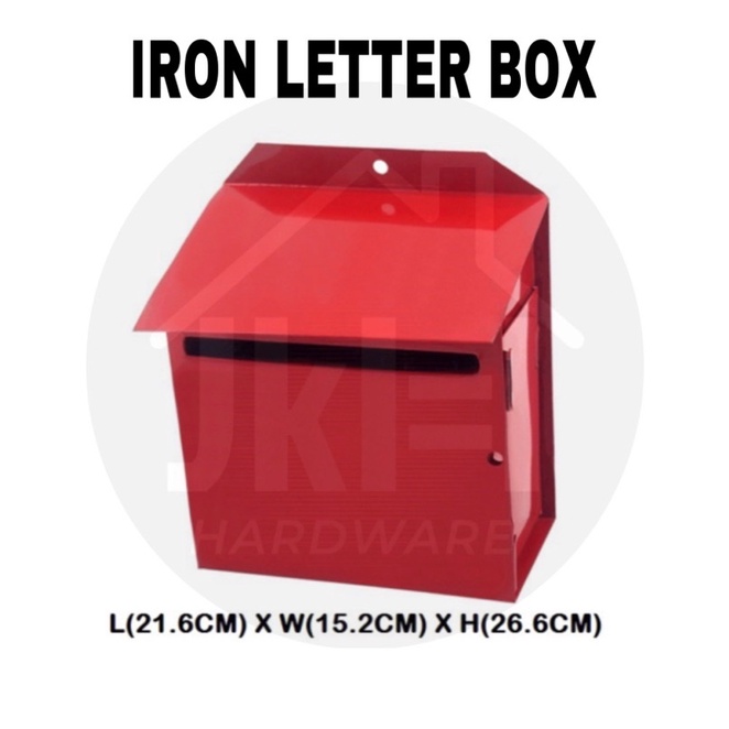 IRON LETTER BOX /PETI SURAT BESI /铁信箱 | Shopee Malaysia