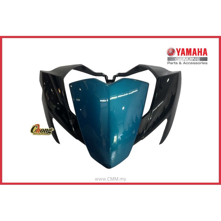 Yamaha Y15ZR Ysuku V2 & V3 Handle Upper Cover Depan (Cyan) Original HLY! | Shopee Malaysia