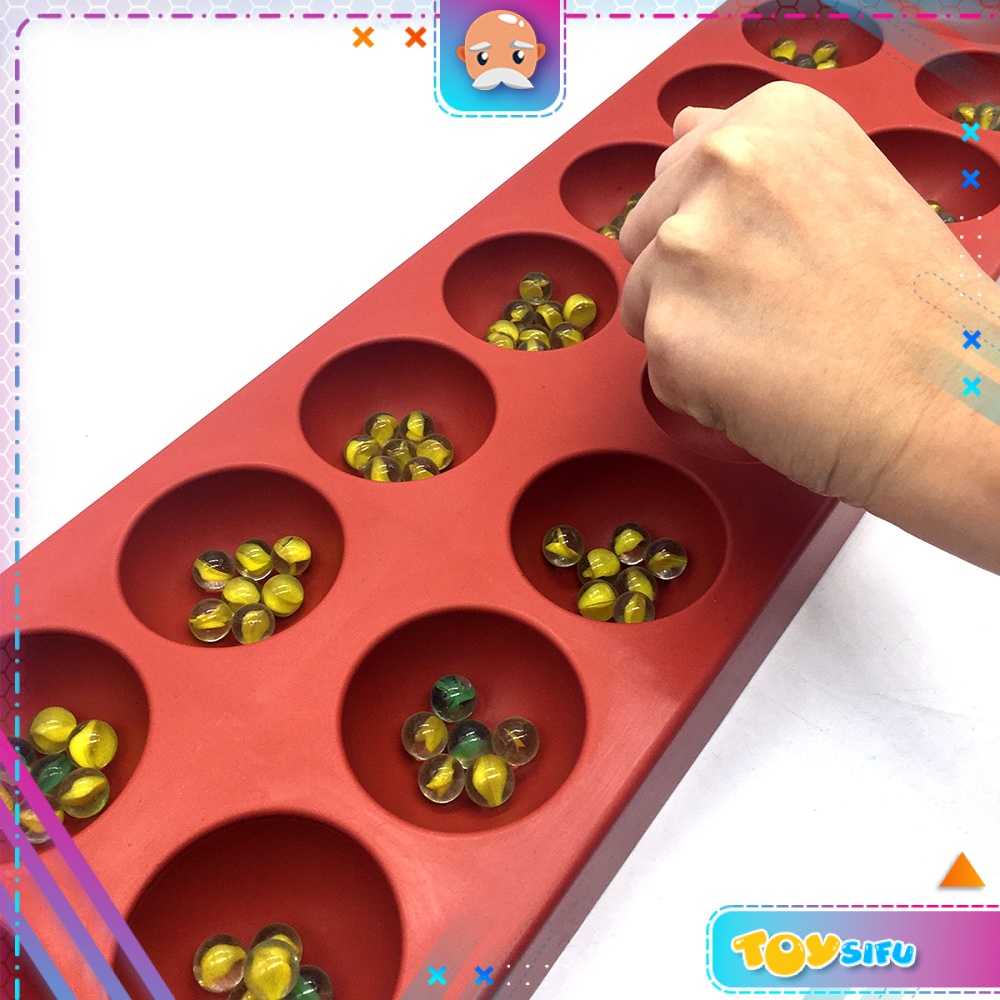 Congkak with Marbles Tradisional Game Fun Family and Friends (Random ...