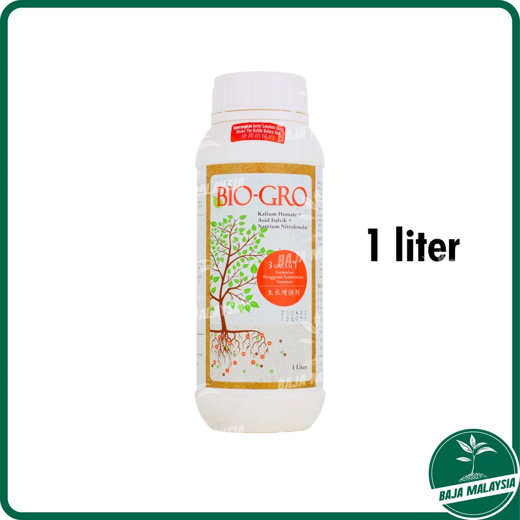 FARMCOCHEM Bio-Gro 1 Liter Plant Growth Regulator Fertilizer Fertigasi ...