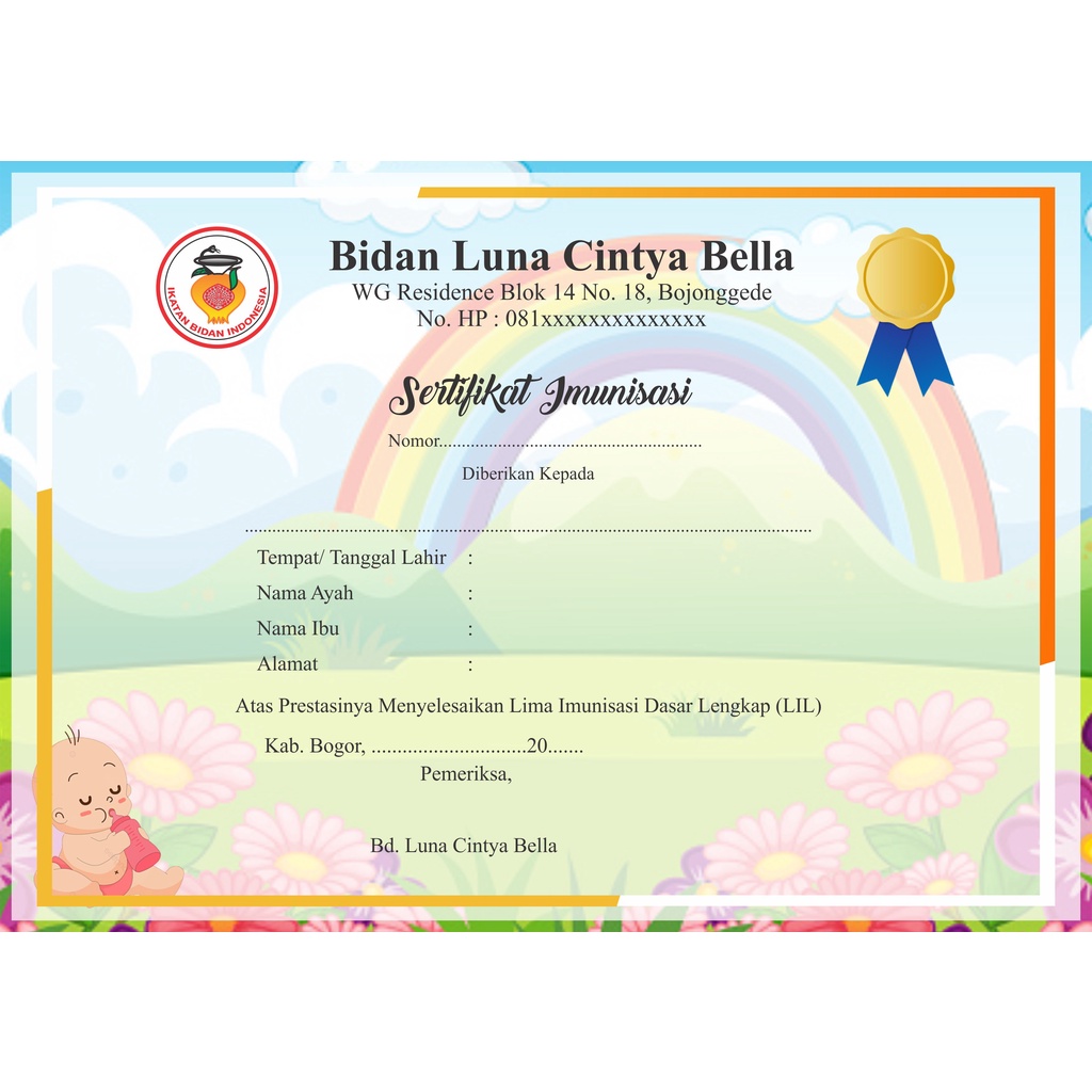 Immunization Charter Book (50 Sheets) | Shopee Malaysia