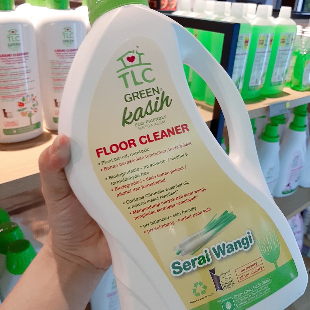 TLC Green Eco-Friendly FLOOR CLEANER SERAI WANGI / SPRING BLOSSOM ...