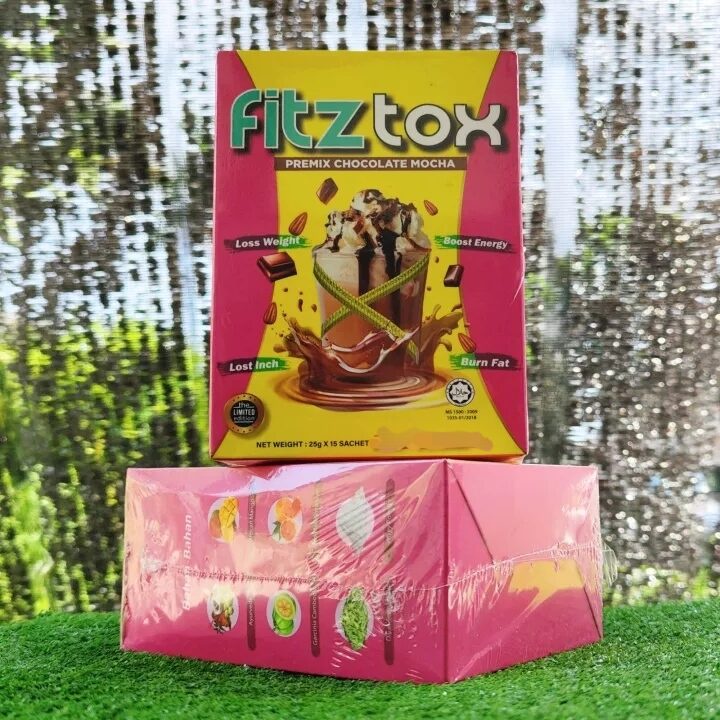 PROMO FITZTOX DNS BEAUTY UBAT KURUS 15 SACHET (LIMITED) | Shopee Malaysia