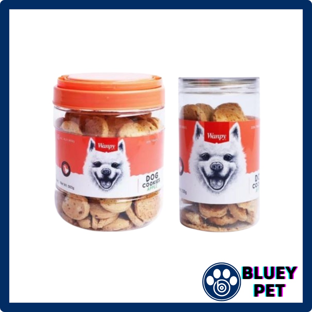 Wanpy Dog Cookies Chicken + Apple Dog Treats - 500g / 230g / Dog Snack ...