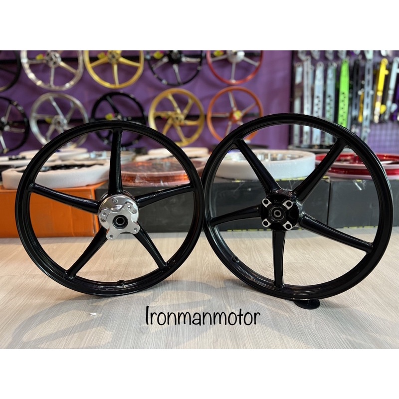 Rim SP522 Hub Custom Y15 Hitam Kilat Size 1.6/1.6 | Shopee Malaysia