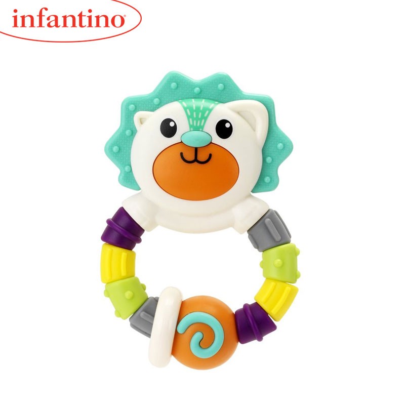 Infantino 316664 Hedgehog Teether Suitable For 3 months+ | Shopee Malaysia