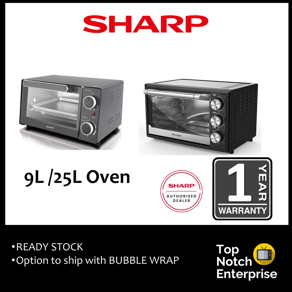 SHARP Electric Oven(25L) / Toaster Oven (9L) | Shopee Malaysia