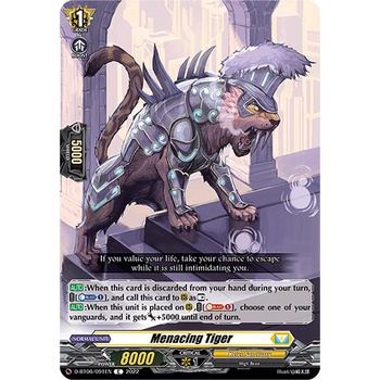 Cardfight Vanguard D-BT06/091EN Menacing Tiger Keter Sanctuary C ...