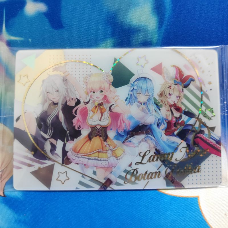 Bandai Hololive Wafer Card Collection Vol.1 Volume 1 Biscuit Cover Corporation Hololive Shokugan ...