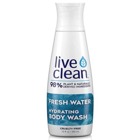 Live Clean Body Wash, Hydrating Fresh Water, 17 Oz | Shopee Malaysia