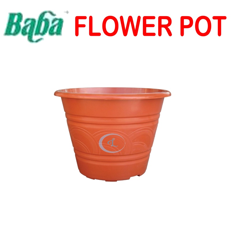 [READY STOCK] CLEARANCE BABA FLOWER POT 3469-B (COTTA) | Shopee Malaysia