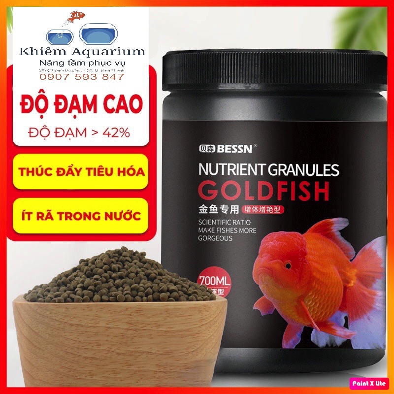[GIVE Digestive EFFECTS]Bessn Goldfish bran food rich in protein ...