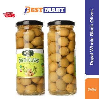 Vgg/Wadi/Royal Whole Olives - Sliced Olives - Pitted Olives ( Green / Black ) (340g) | Shopee ...