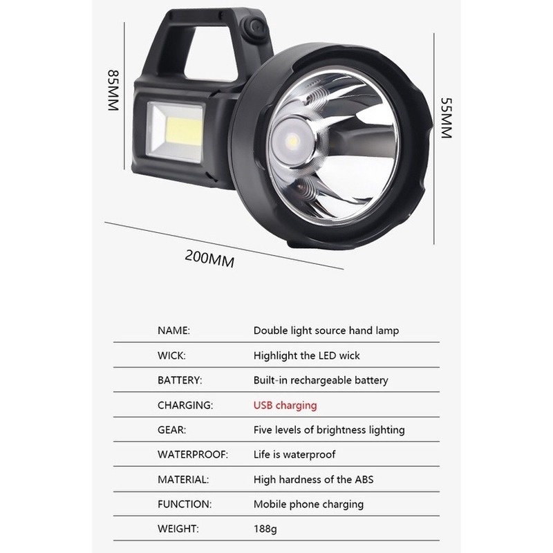 XHP50 50000 Lumens XLamp Most Powerful Flashlight Usb Zoom Led Torch ...