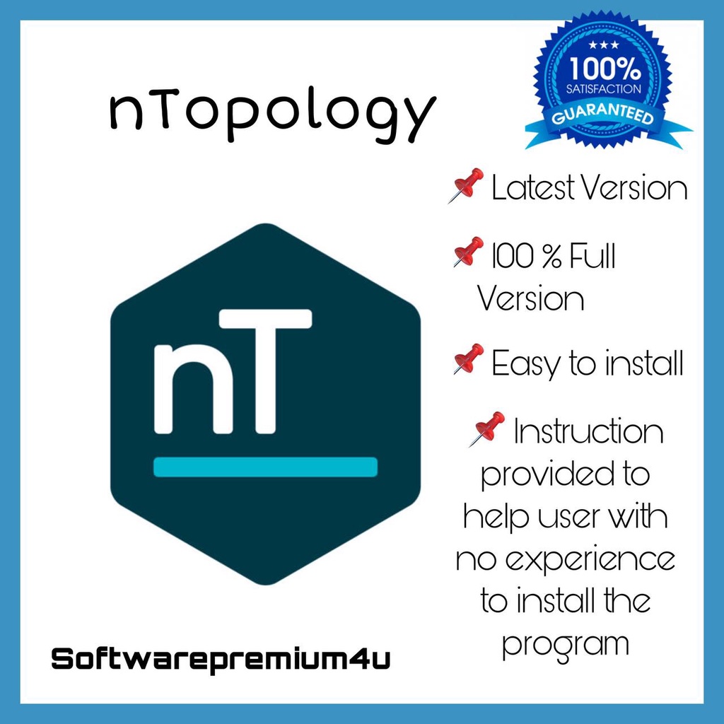 nTopology 5.9.2 (2024) | Design Software 🔥【Latest】🔥 | Shopee Malaysia