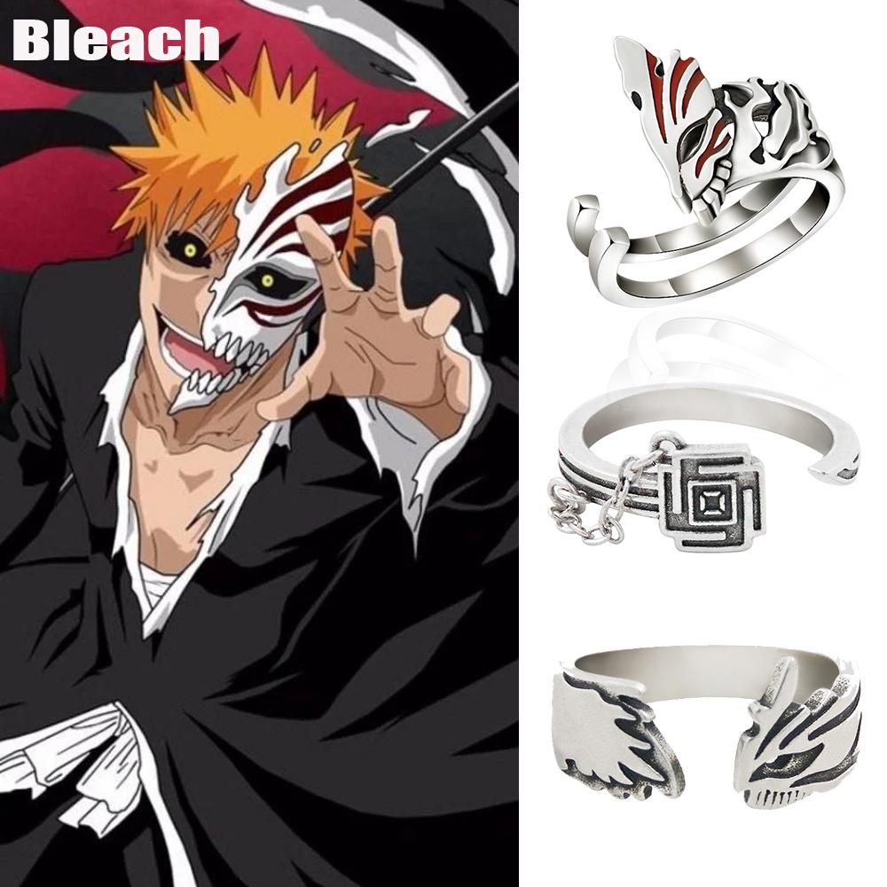 Anime BLEACH Kurosaki Ichigo Rings Cosplay Props Jewelry Accessory ...