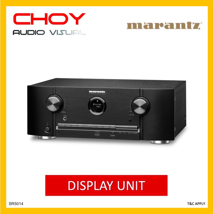Marantz SR5014 7.2CH 4K Ultra HD AV Receiver (Display Set) | Shopee ...