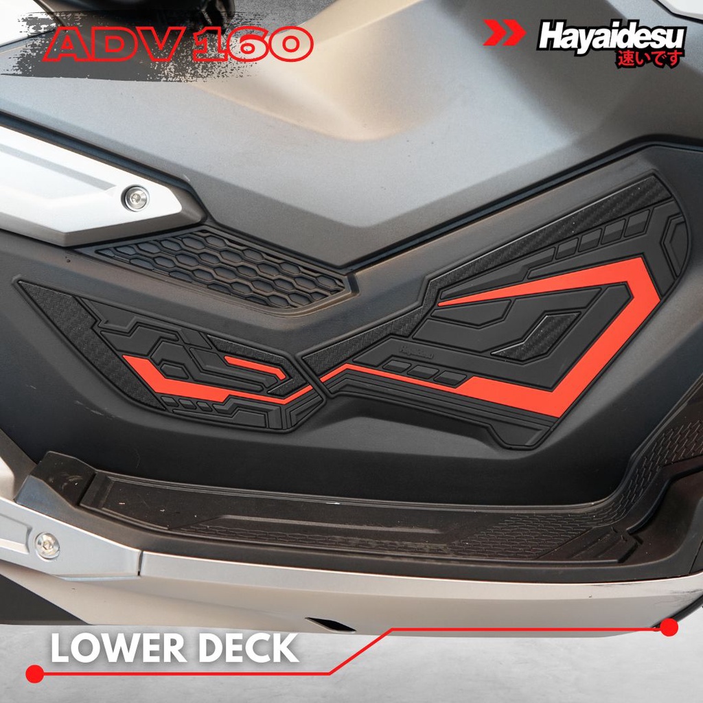 Honda ADV 160 Lower Deck Body Protector Cover-HAYAIDESU (Right & Kiri ...