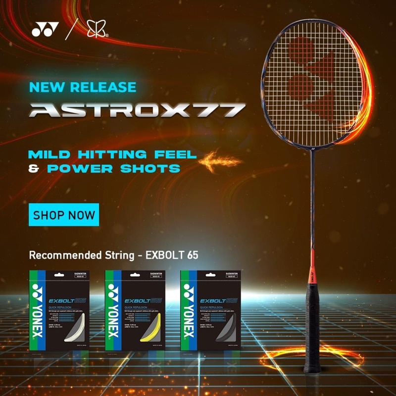Yonex Astrox 77 PRO Badminton Racquet Frame | Shopee Malaysia