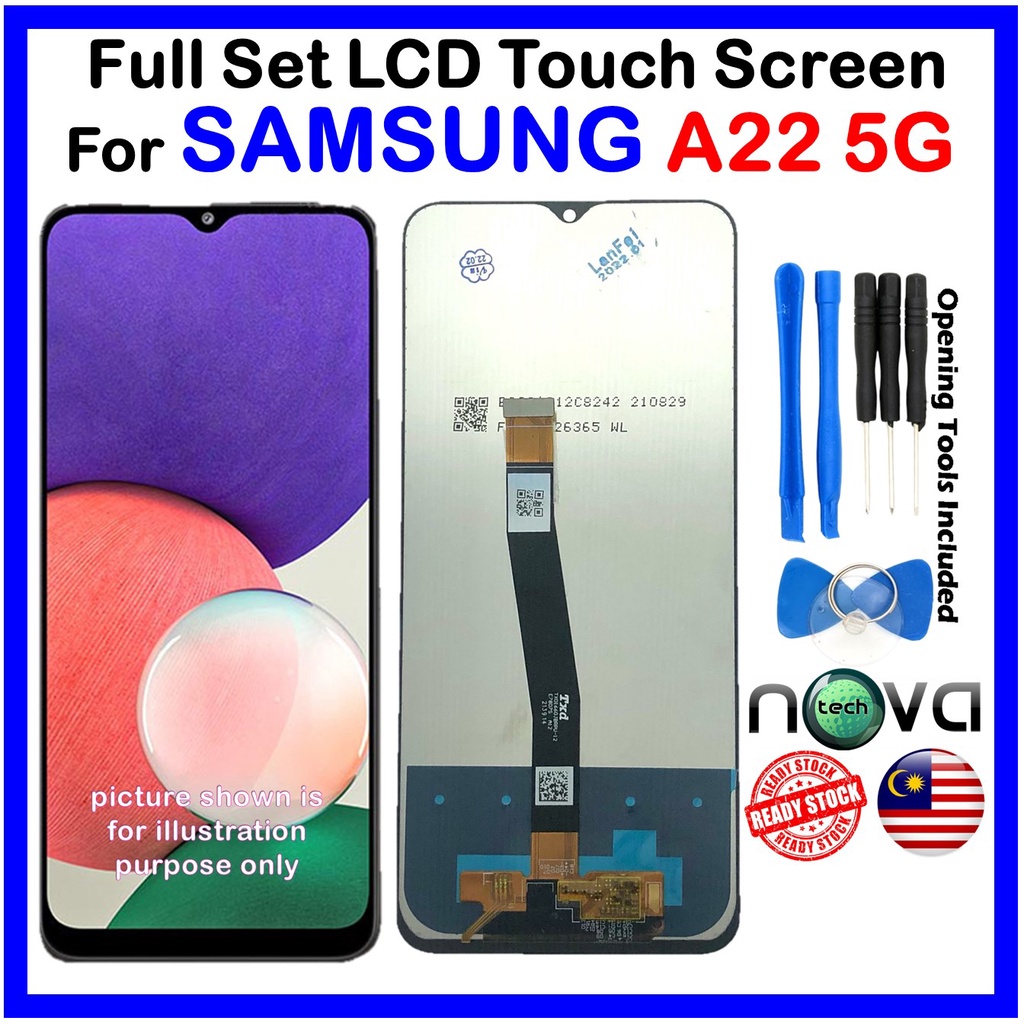 ORlGlNAL NGS Brand Full Set LCD Touch Screen Fit For SAMSUNG Galaxy A22 ...